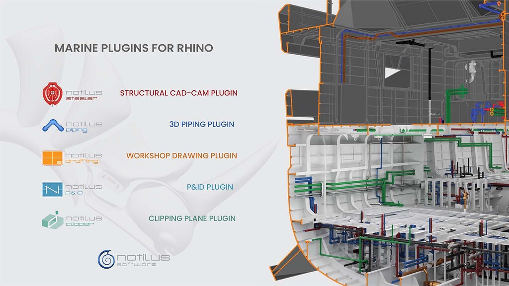 造船工具 Notilus Marine for Rhino 正式上线 - 资讯 - Rhino3D 中文讨论区