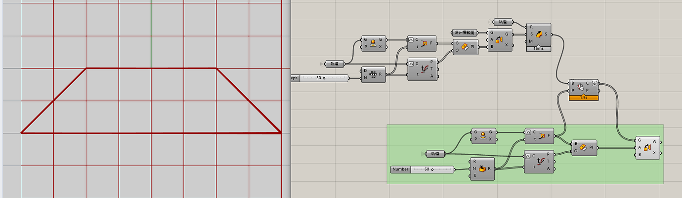 sweep1,如何使生成的Brep沿线所有位置横截面相同 - Grasshopper - Rhino3D 中文讨论区